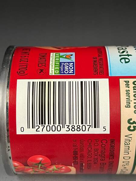 hunt's tomato paste