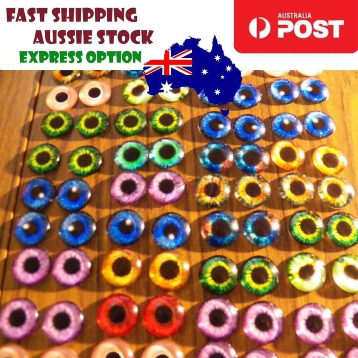 Toys & Hobbies Doll Making, Repair 20pcs MOVING PUPILS Joggle Eyes ...