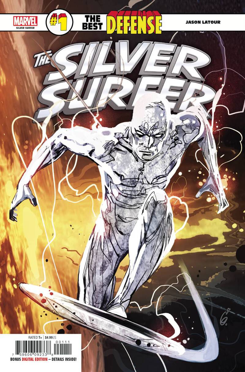 silver surfer comic logo