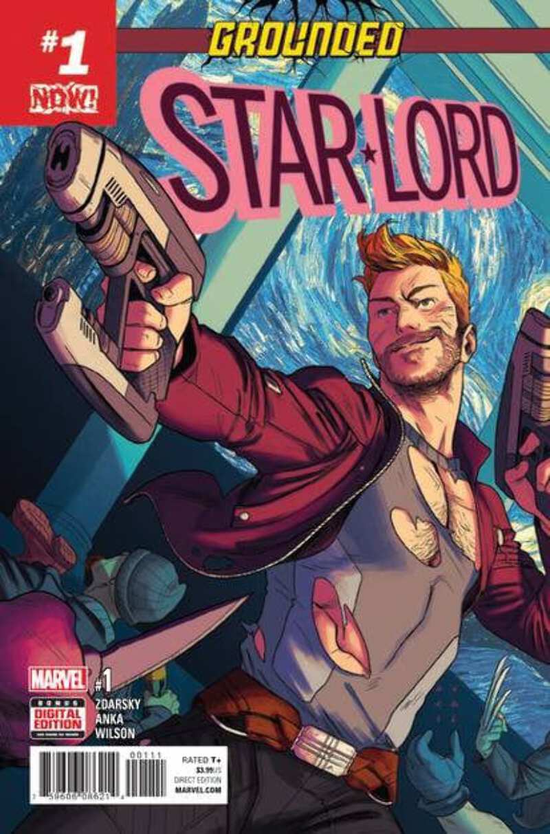 star lord comic design