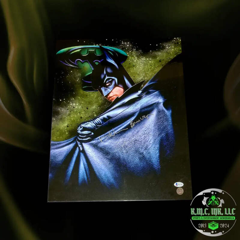 batman forever signed poster