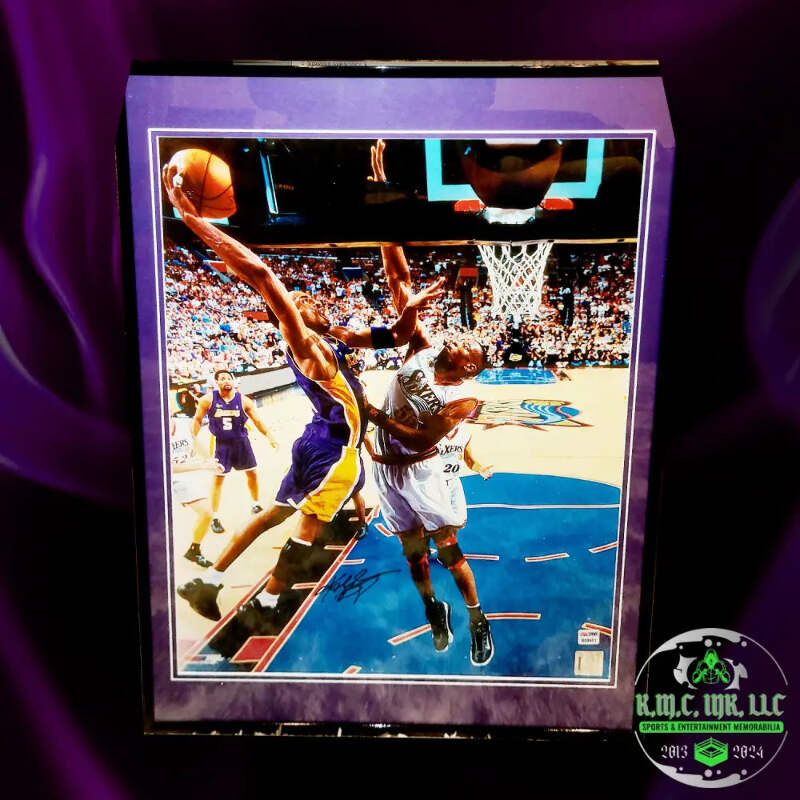 kobe signed memorabilia