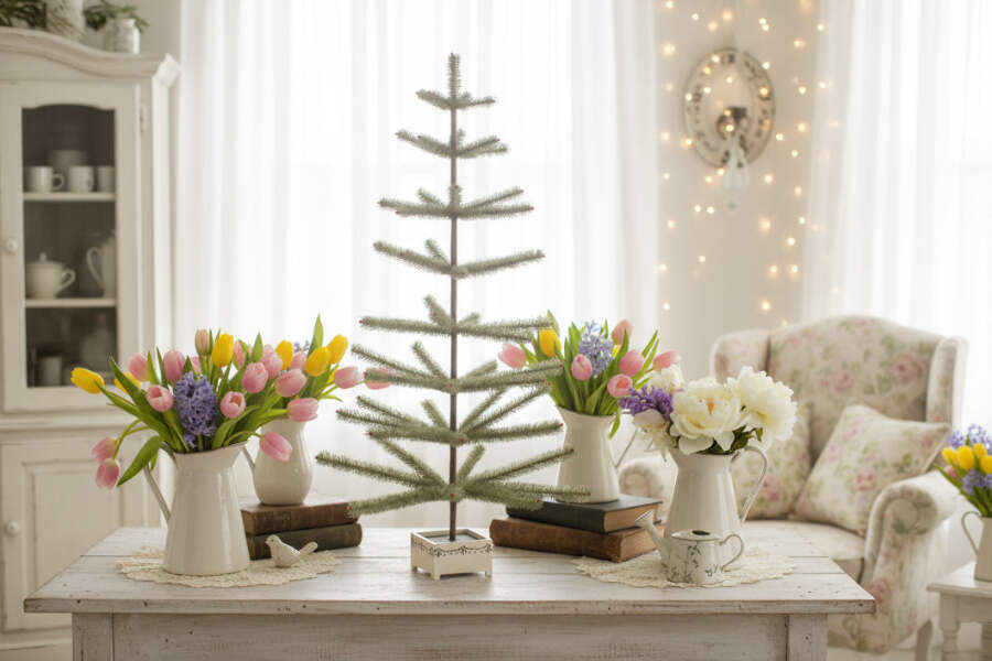 german feather trees