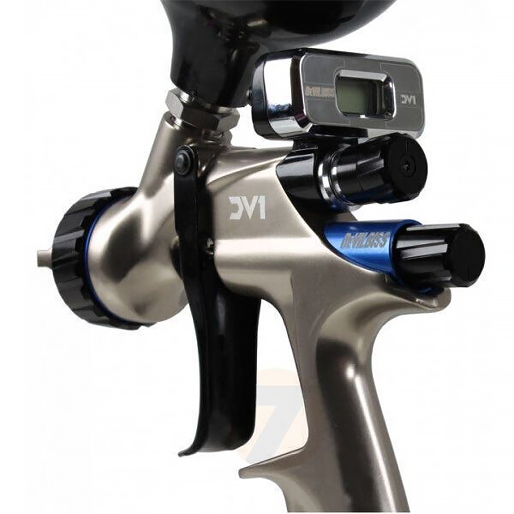 Devilbiss Digital DV1-B+ Basecoat HVLP Plus Gravity Feed Spray Gun 1 ... Devilbiss Digital DV1-B+ Basecoat HVLP Plus Gravity Feed Spray Gun 1 ...