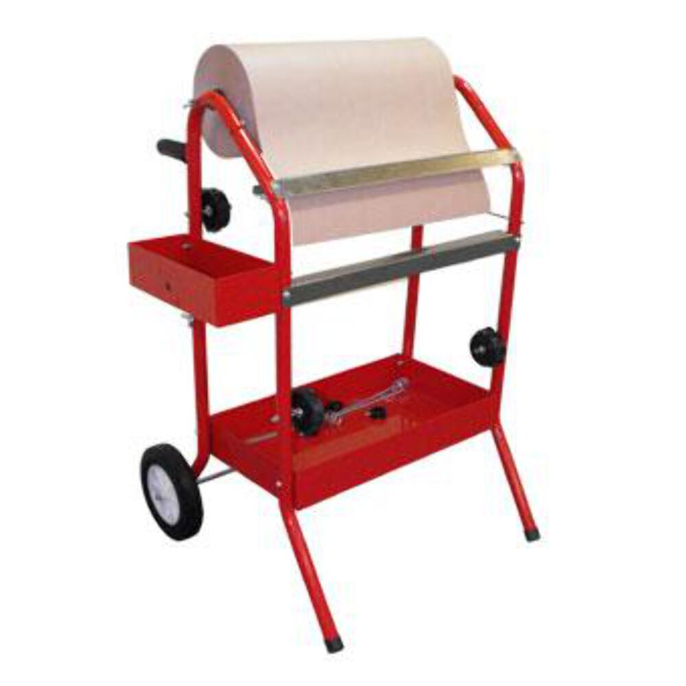 Mobile Masking Machine 610 x 680 x 900 mm Panel Shop Equipment Paper ...