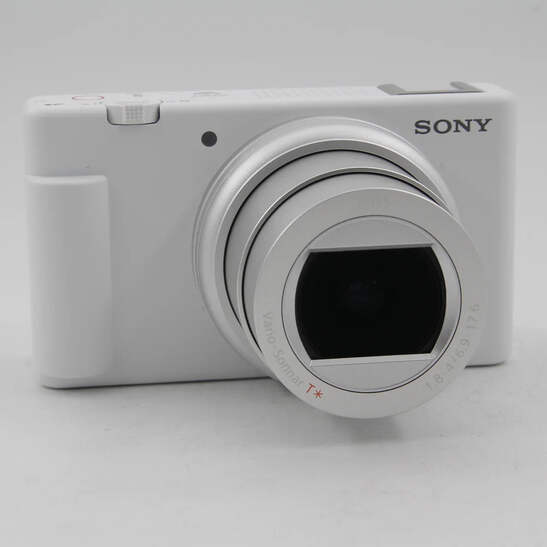 sony camera white box
