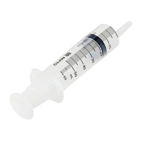 eccentric tip syringe