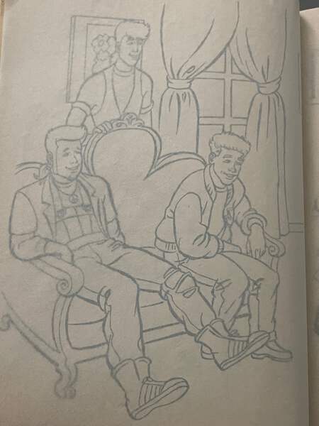 new kids on the block coloring book