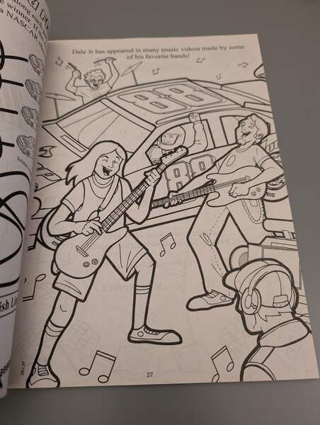 dale earnhardt jr car coloring pages