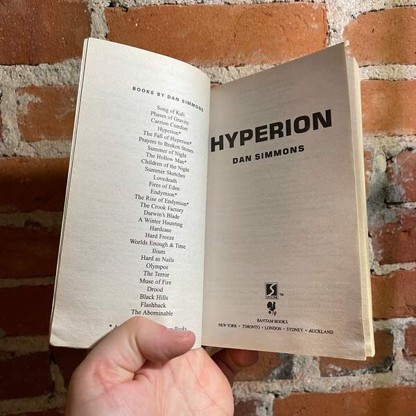hyperion blurb