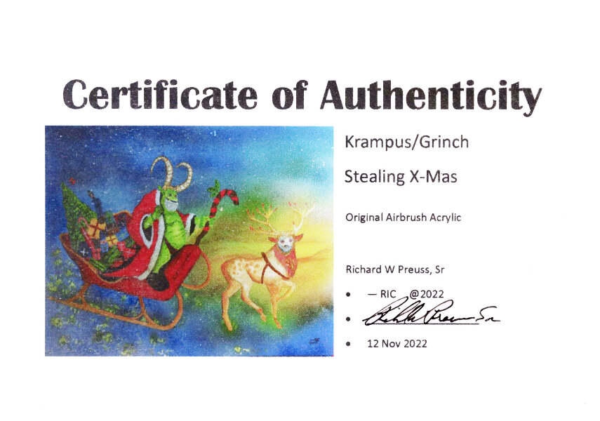 grinch certificate