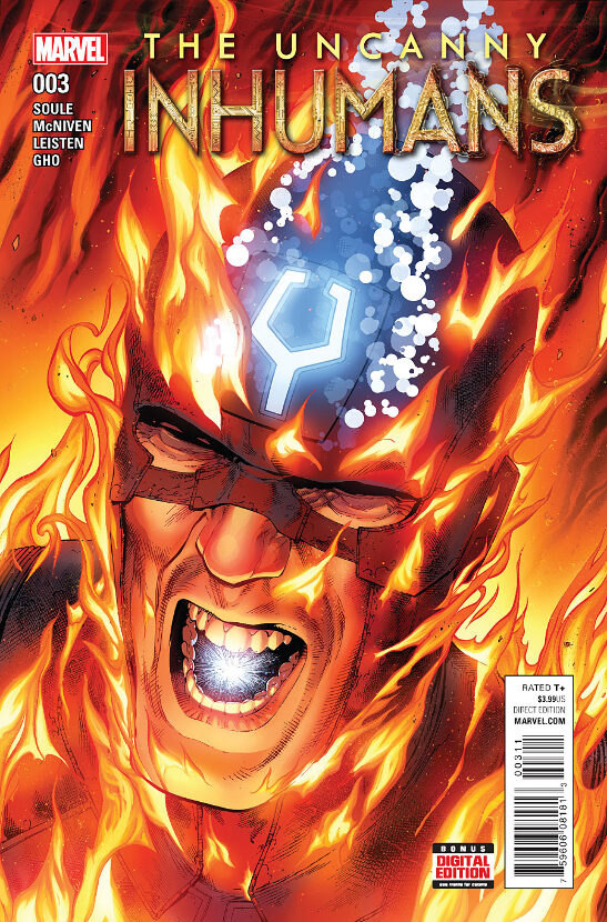 uncanny human torch